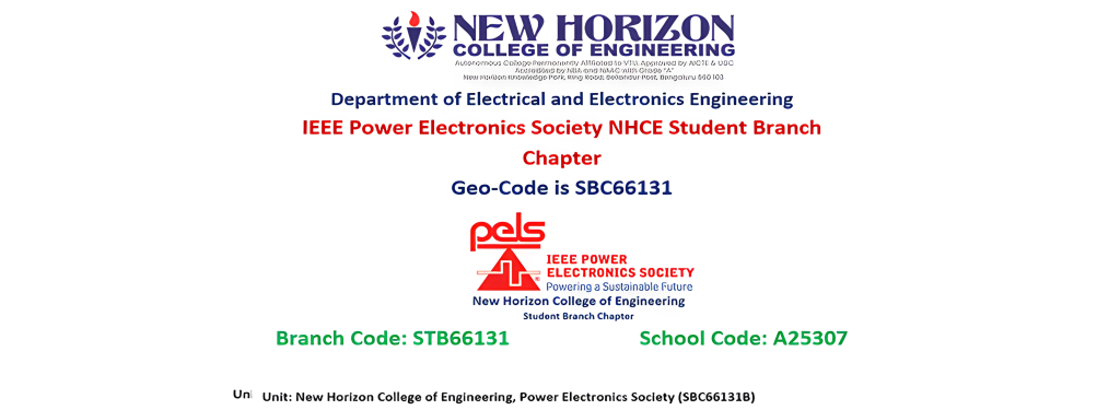 IEEE-PELS : Electrical Engineering Studies | NHCE